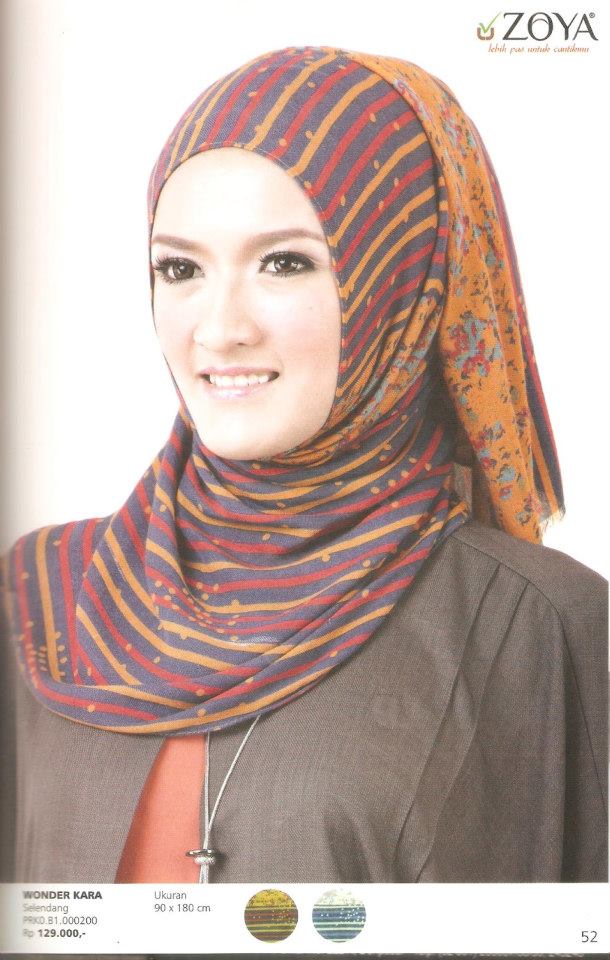 Blog tentang jilbab dan baju muslim: model jilbab zoya