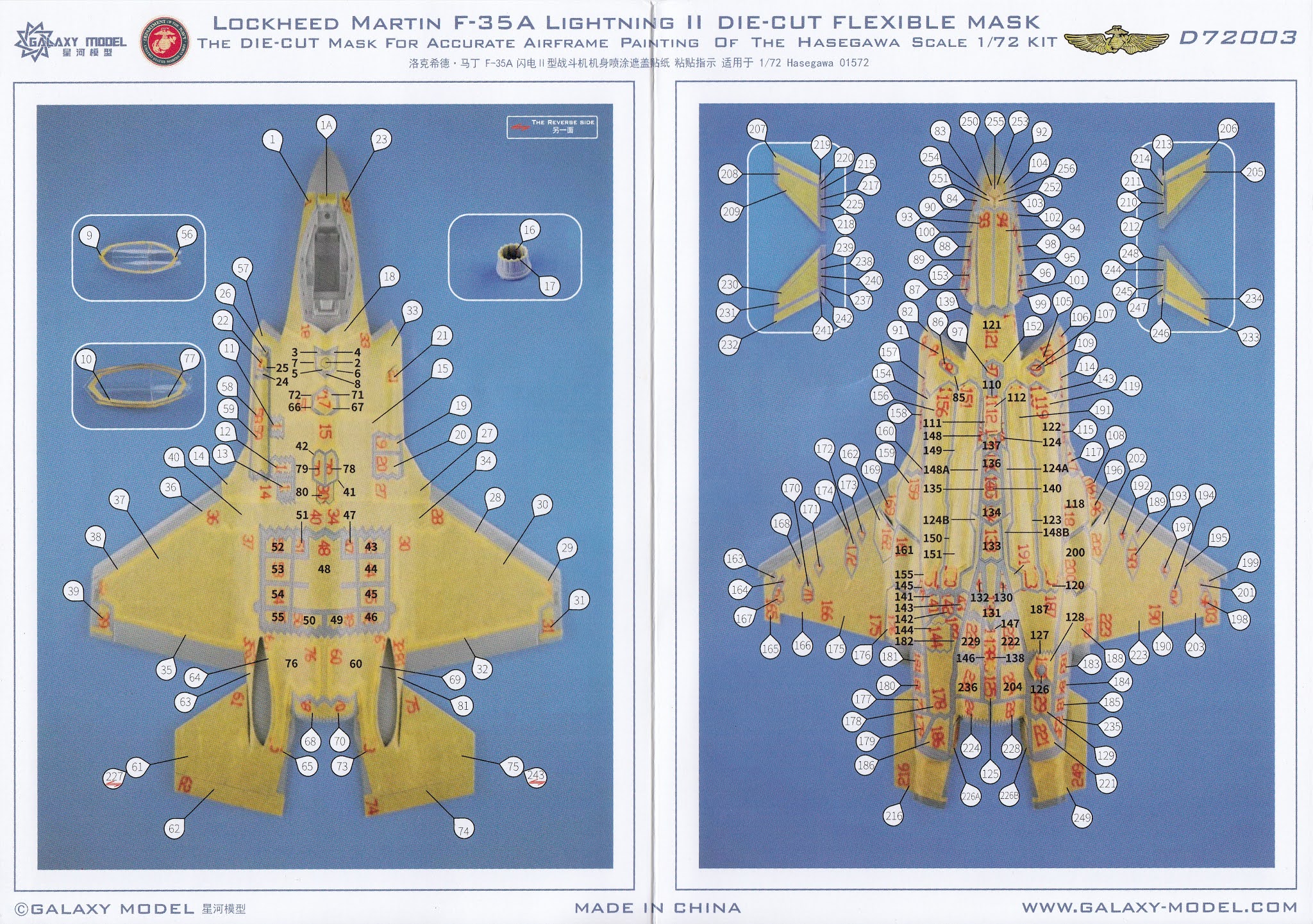 The Modelling News: Mask Review: 1/72nd scale F-35A / F-35B Paint ...