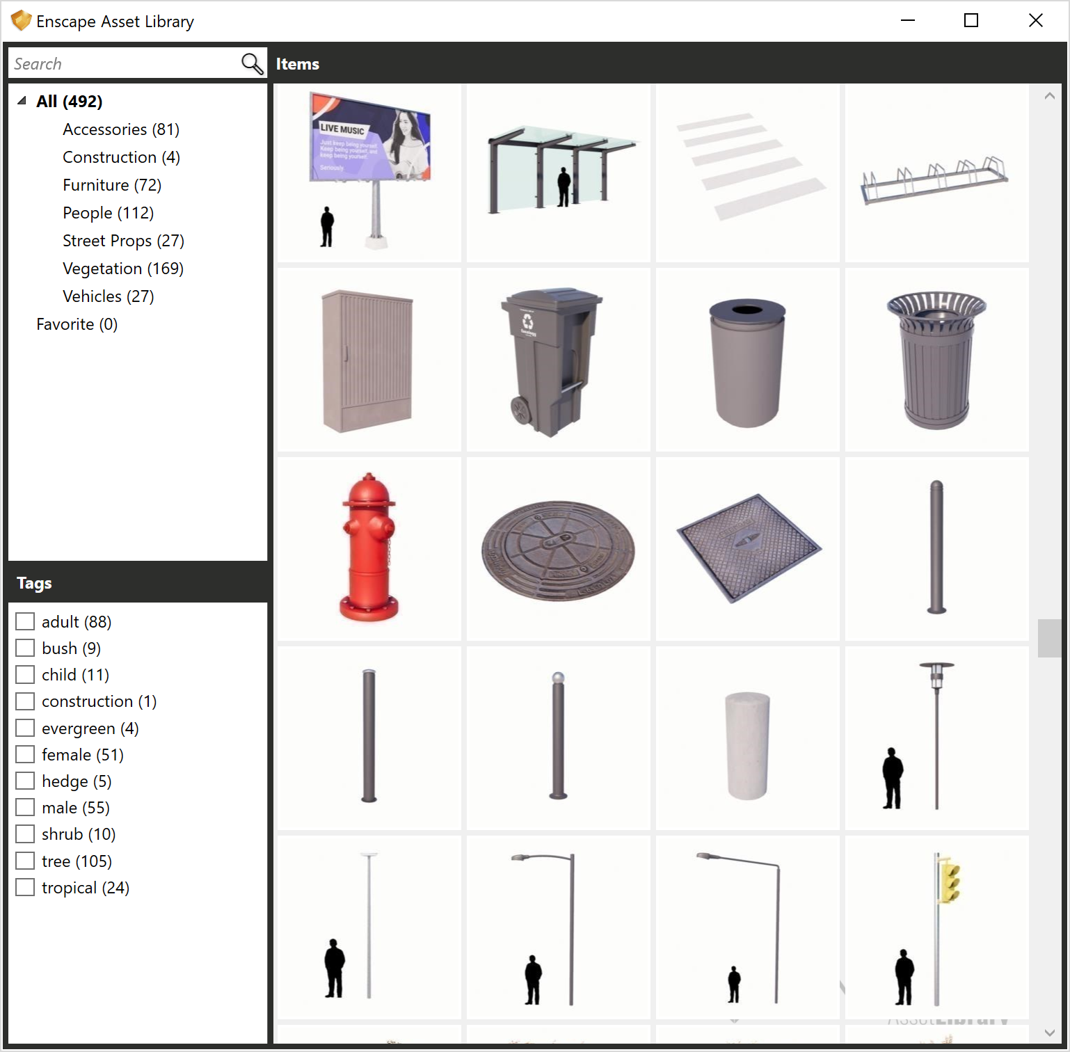 BIM Chapters: Enscape Asset Library Update