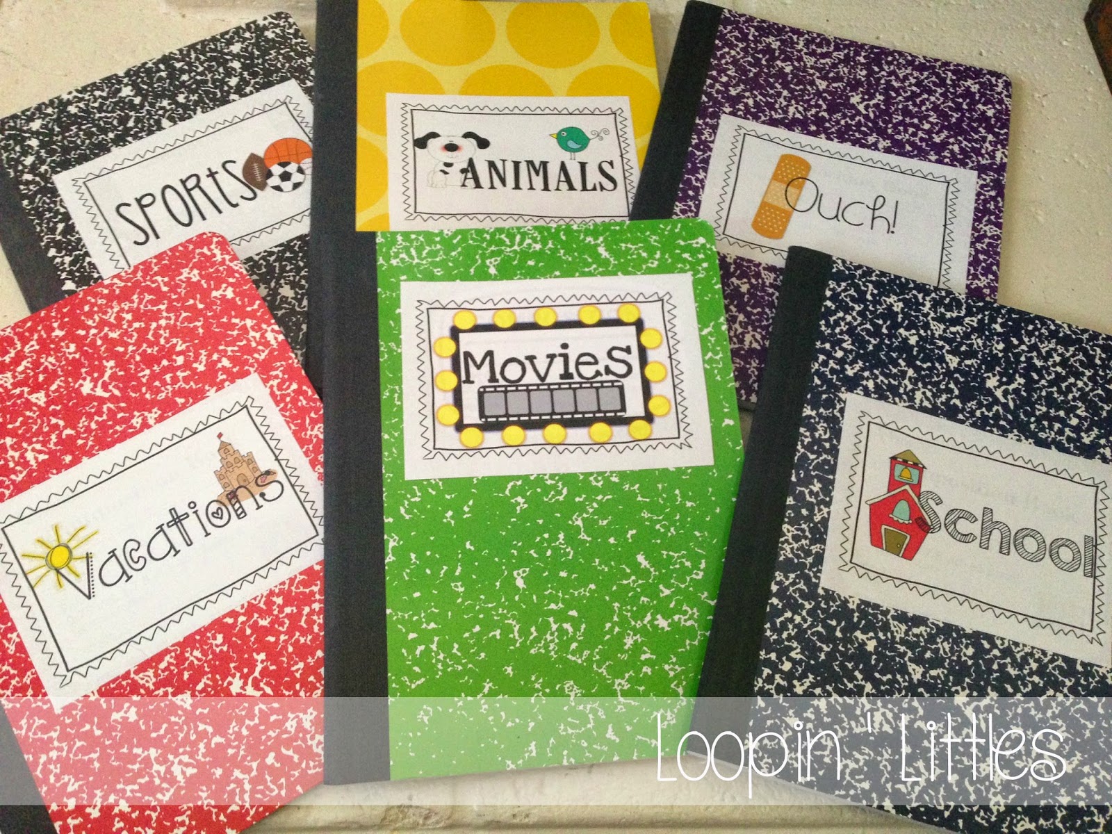 Loopin' Littles: Shared Journals for Work on Writing Loopin' Littles: Shared Journals for Work on Writing