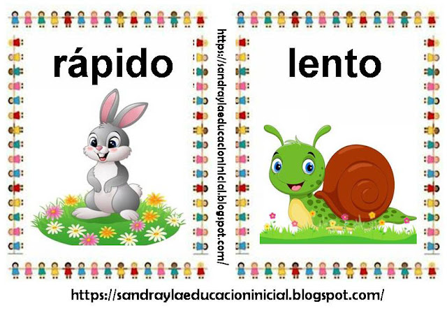 LOS OPUESTOS: IMPRIMIBLES, JUEGOS Y ACTIVIDADES