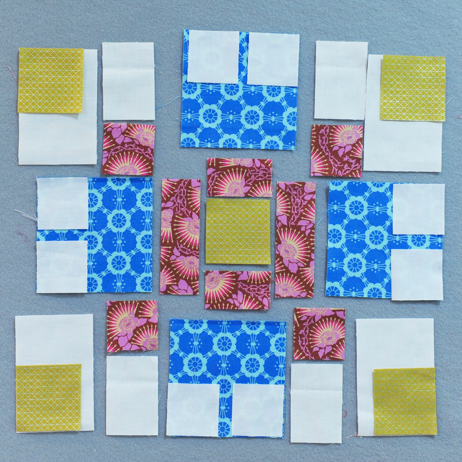Stash Bee: July Hive 5 Quatrefoil Block for Patty