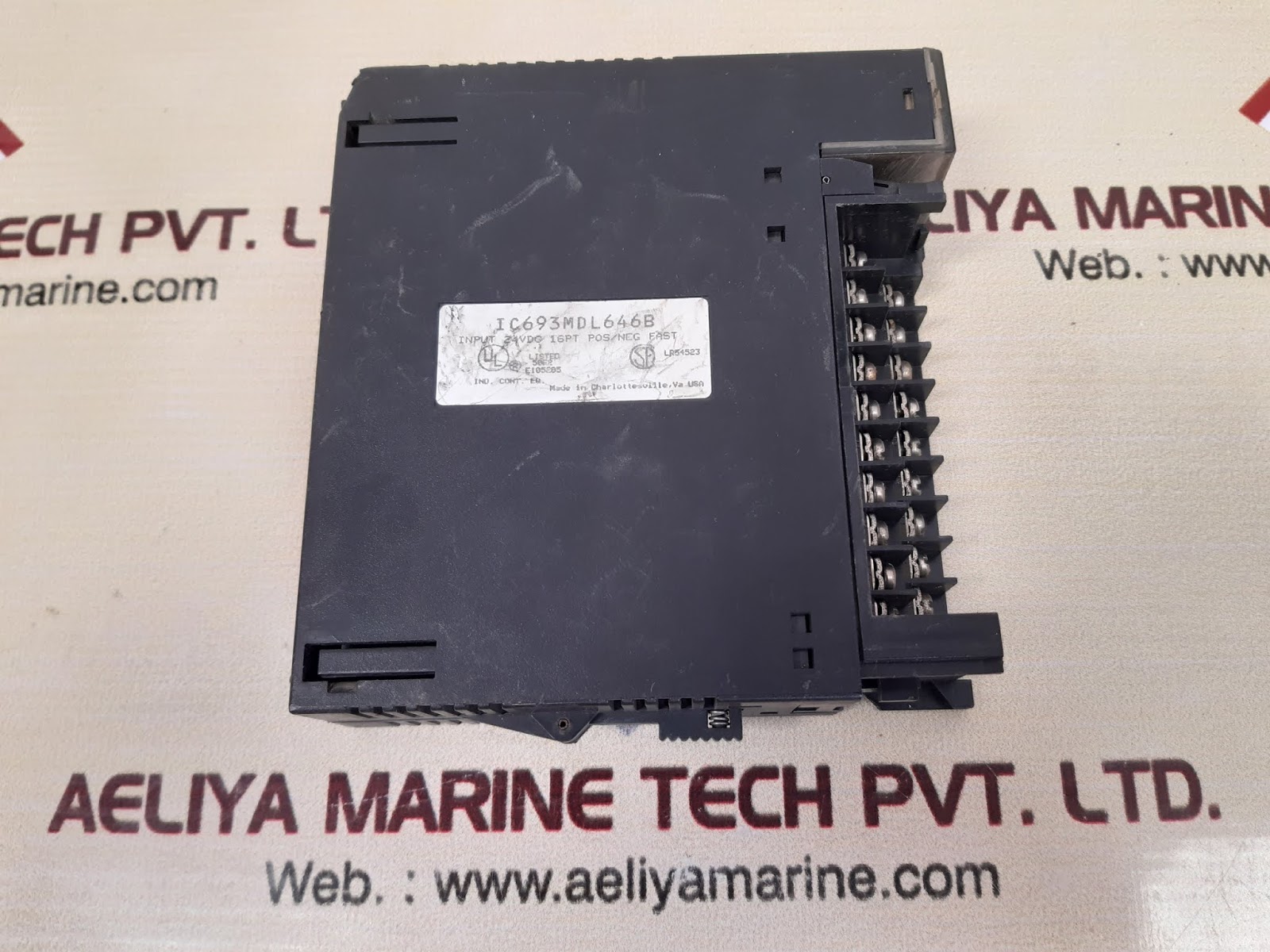 INPUT MODULE IC693MDL646B - Aeliya Marine