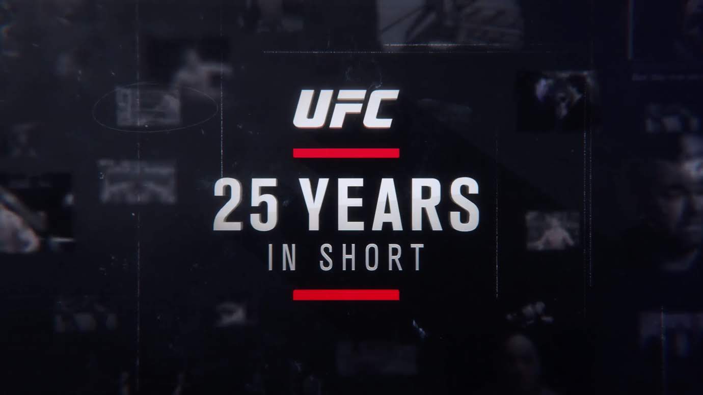 UFC 25 Years in Short Premieres on Monday, September 17 on UFC FIGHT ...