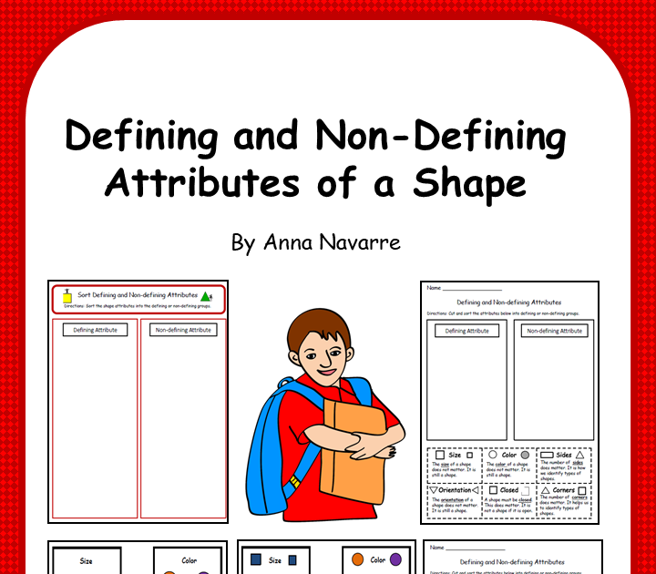 Mrs. Navarre’s Teaching Blog: Defining and Non-Defining Attributes of ...