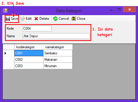 VB.NET Ms Access: Create, Read, Update, Delete (CRUD) Part 1