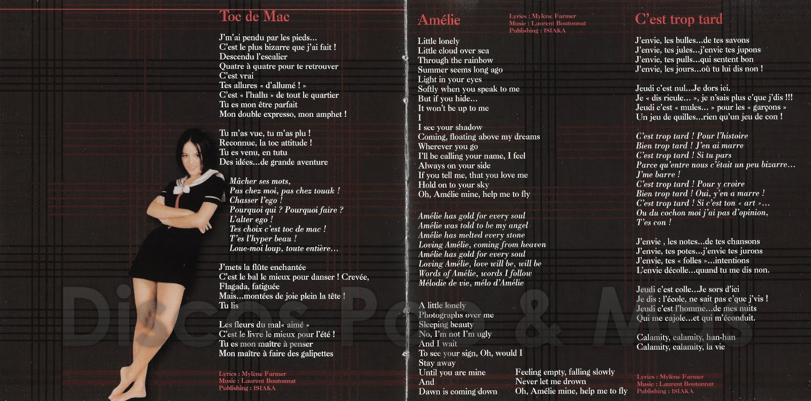 Discos Pop & Mas: Alizée - Mes Courants Électriques