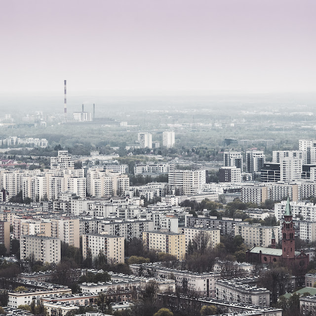 Warszawa od góry - jan kurzawa