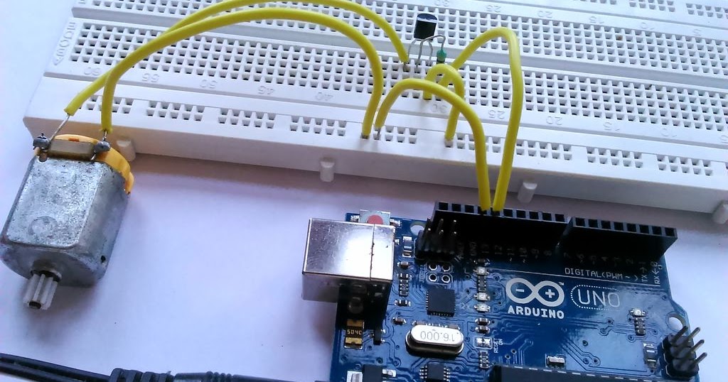 Use Transistor As Motor Driver : Basic ~ Arduino Tutorial