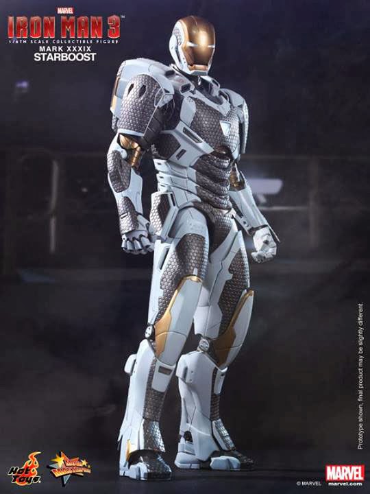 The Starboost (Mark XXXIX) Iron Man in 1/6 from Hot Toys