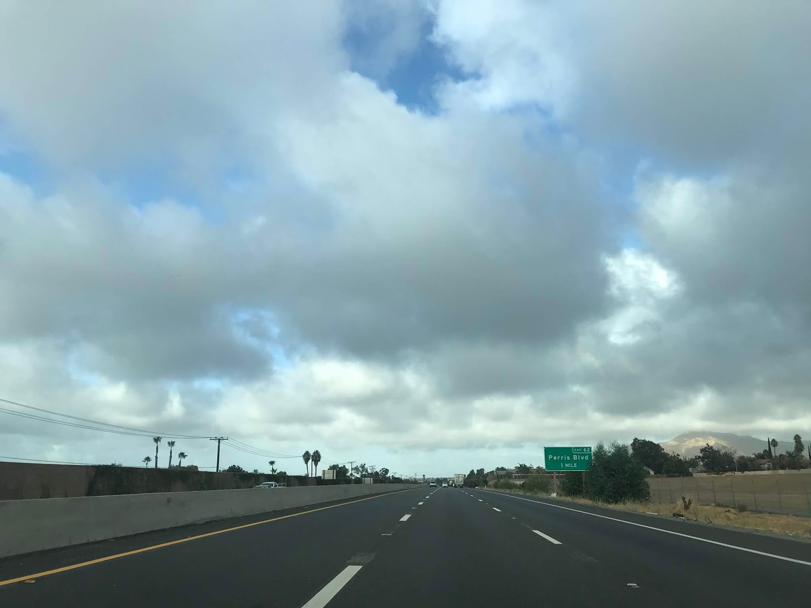 California State Route 60/Former US Route 60/70 through the Moreno ...