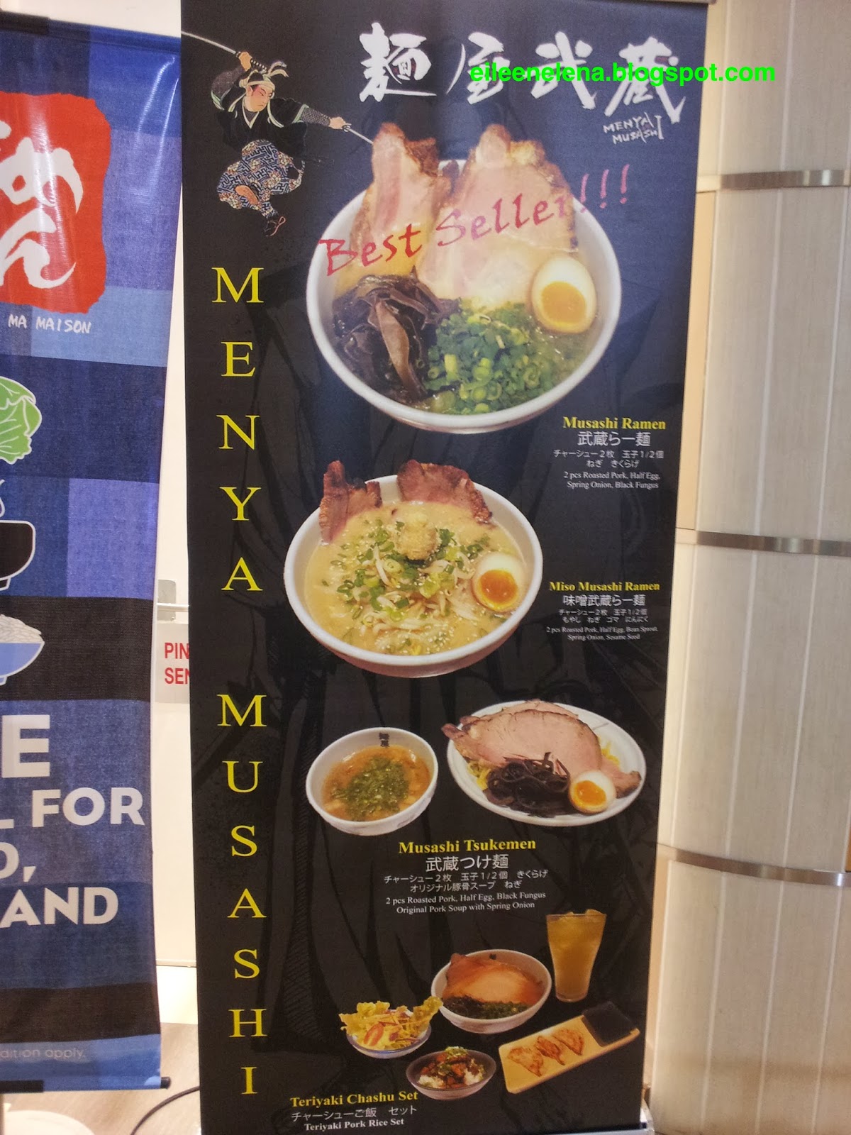 Everyday is a new Starting Point : Menya Musashi Samurai Ramen @ Isetan ...