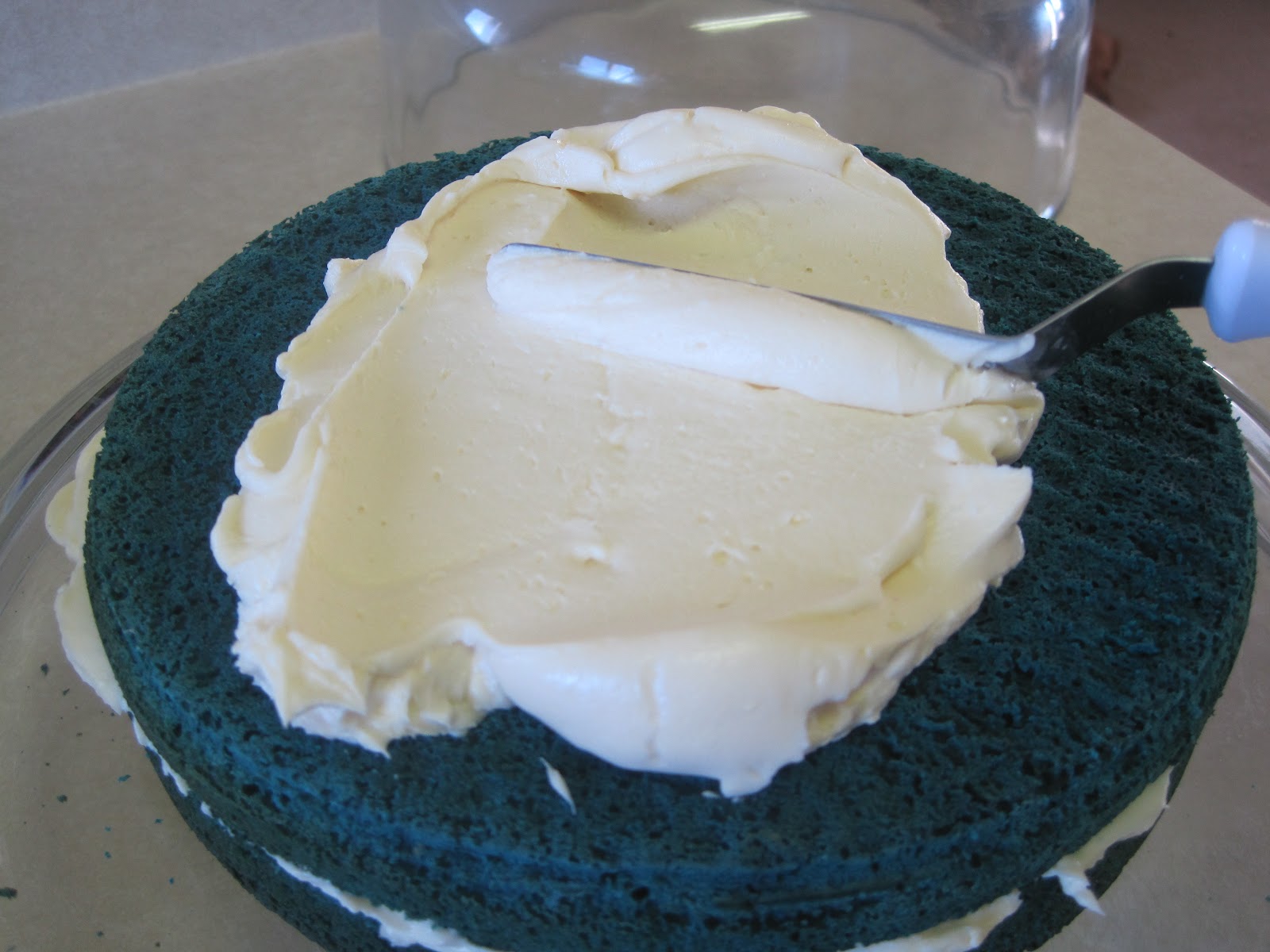 Cupcake Apothecary: Blue Velvet Cake with Cream Cheese Frosting and ...