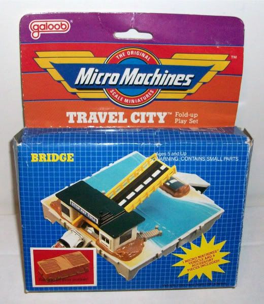 Random Toy Reviews: Micro Machines: Travel City Bridge