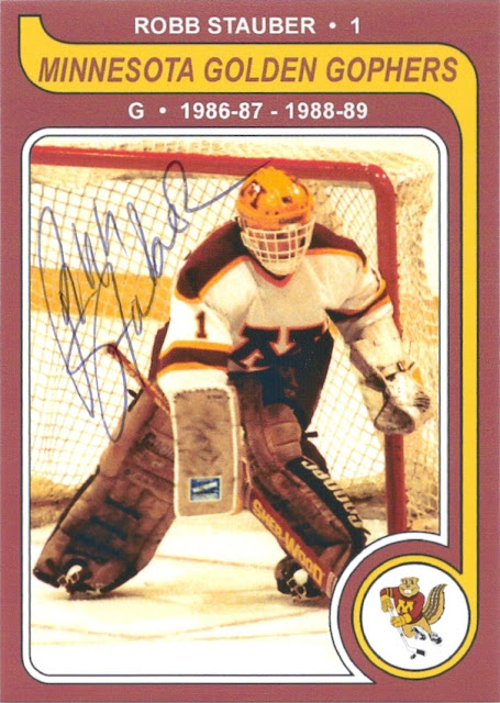 Minnesota Sports Autograph Project: ROBB STAUBER