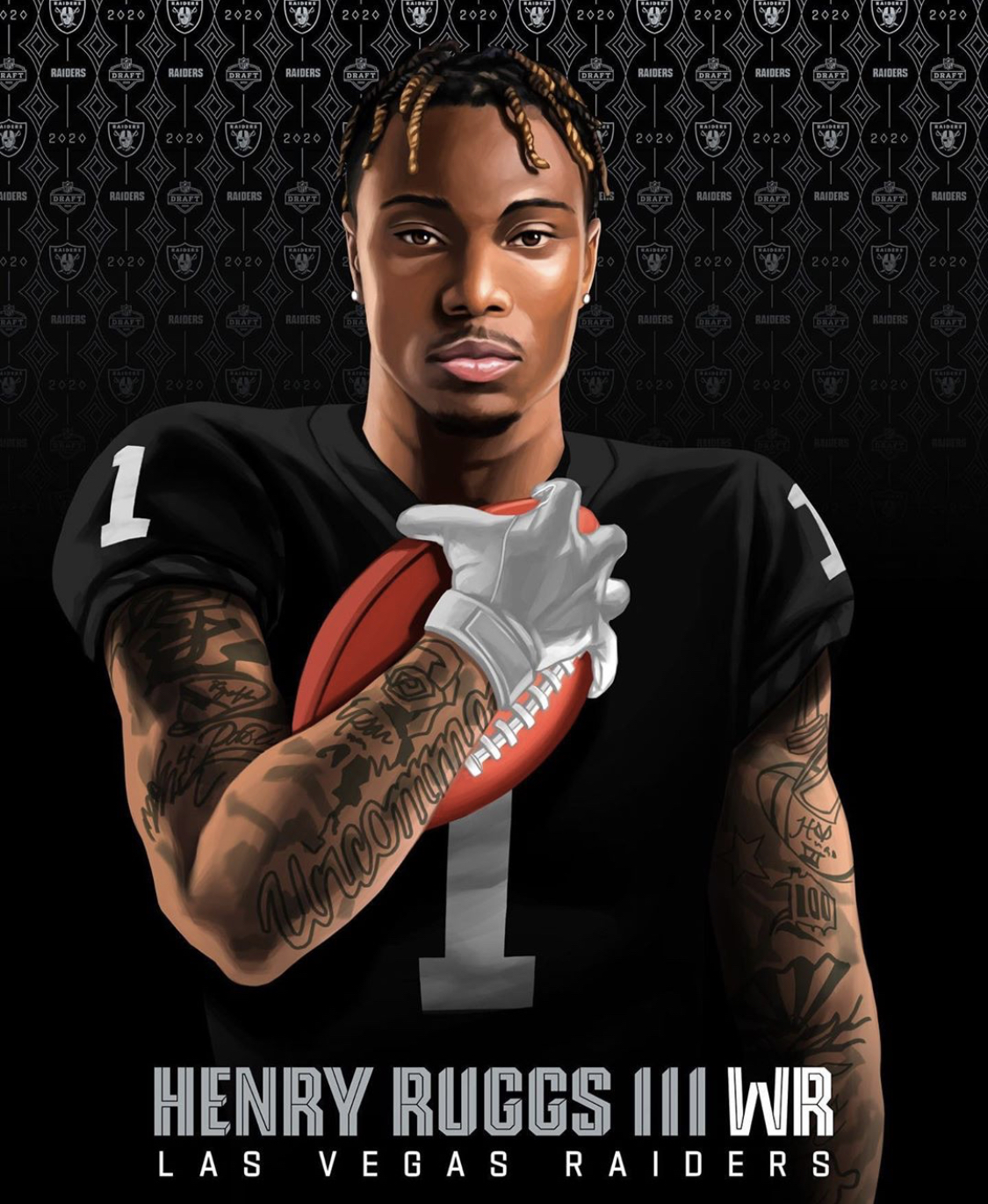 VegasBuzzTV! What's Trending : Las Vegas Raiders select Henry Ruggs III ...