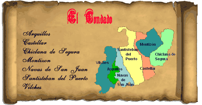 JAEN " Paraiso Andaluz ": Comarcas de Jaen, Pueblos y Ciudades