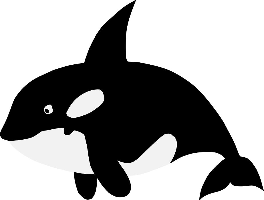 Orca Whale Svg Killer Whale Svg Whale Clip Art Svg Pdf Png Etsy