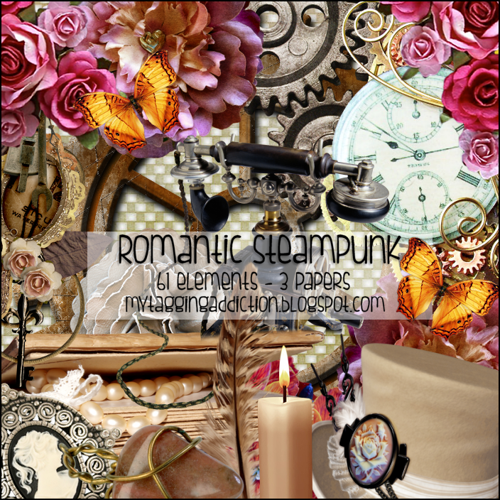 MyTaggingAddiction: Romantic Steampunk kit