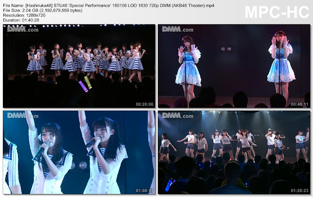 STU48 'Special Performance' 180106 LOD 1830 DMM (AKB48 Theater ...