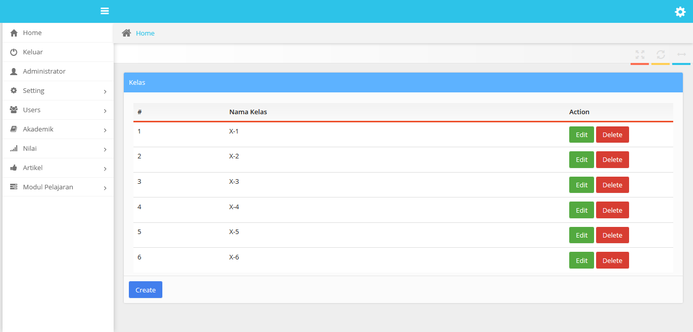 Source Code PHP Sistem Informasi Nilai Akademik Siswa Sekolah