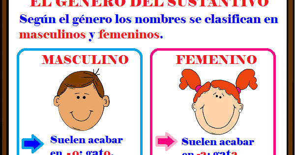 CEIP SAN SALVADOR: Femenino/masculino-singular/plural 1º E.P
