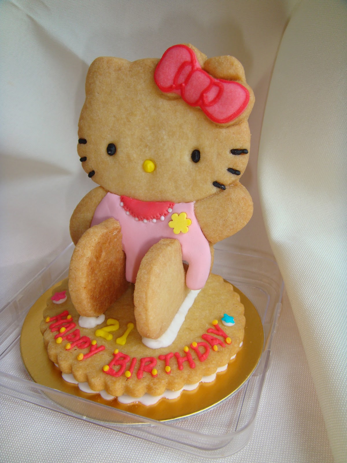 Yummy Baking: Hello Kitty 3D Cookie