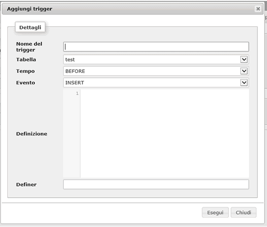Come Creare Un Trigger In Mysql Oggi è Un Altro Post