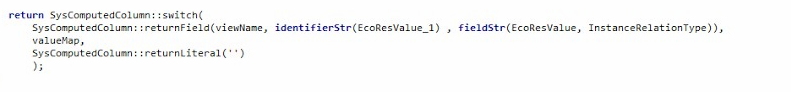Dynamics AX Concoction: AX2012 R3: Mashup - Computed columns + table ... Dynamics AX Concoction: AX2012 R3: Mashup - Computed columns + table ...