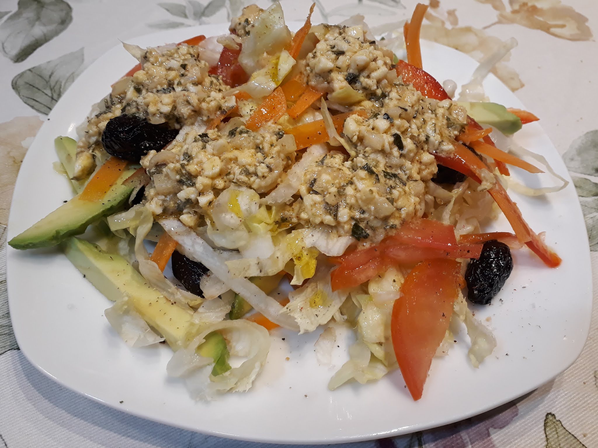 Garum et Borago: ENSALADA JULIANA CON VINAGRETA DE HUEVO, MOSTAZA Y ...