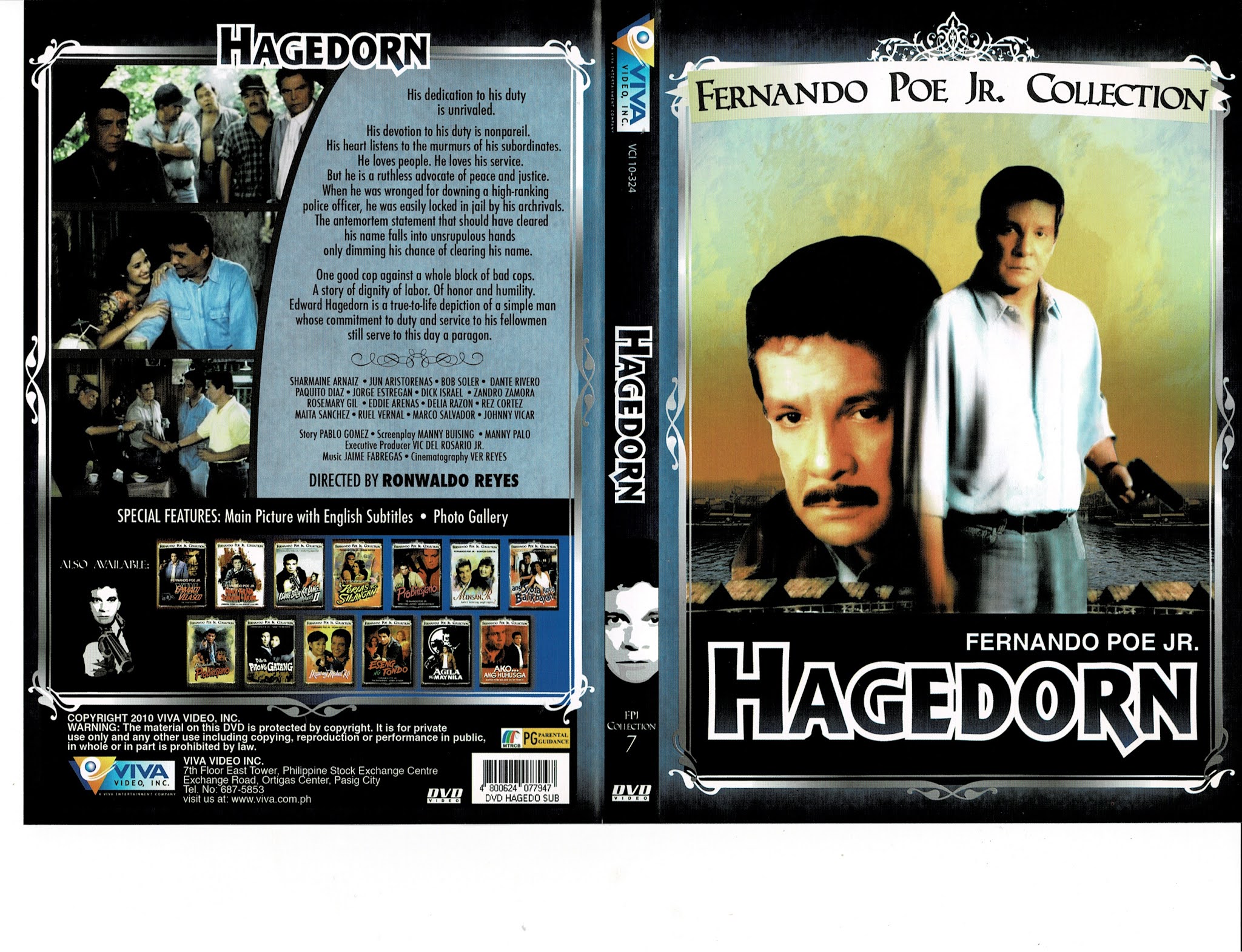 Different Collections: DVD Collection - FERNANDO POE JR. (FPJ) MOVIES