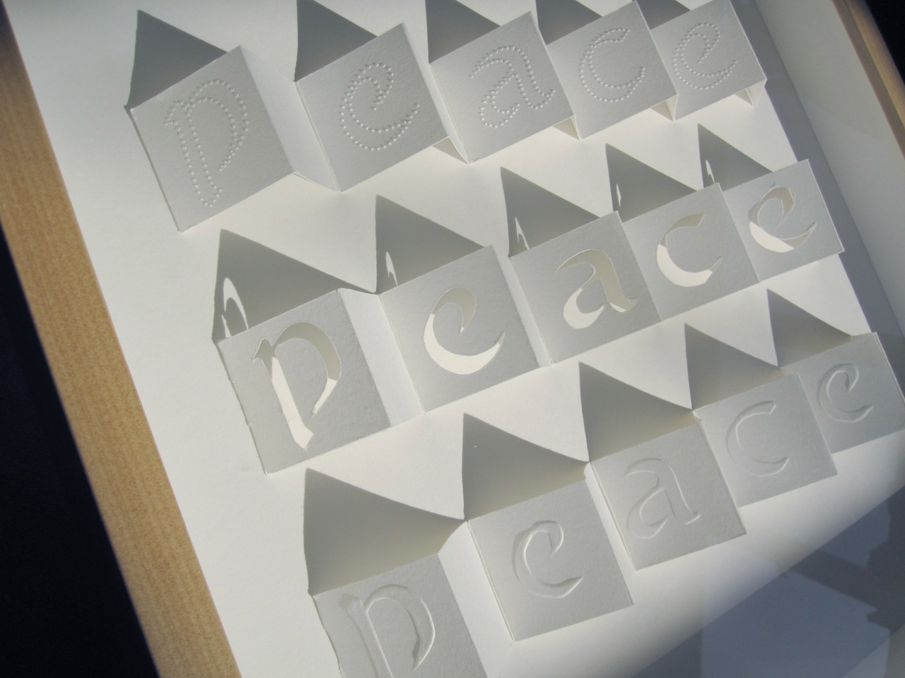 Paper Ponderings: Paper letter cutting
