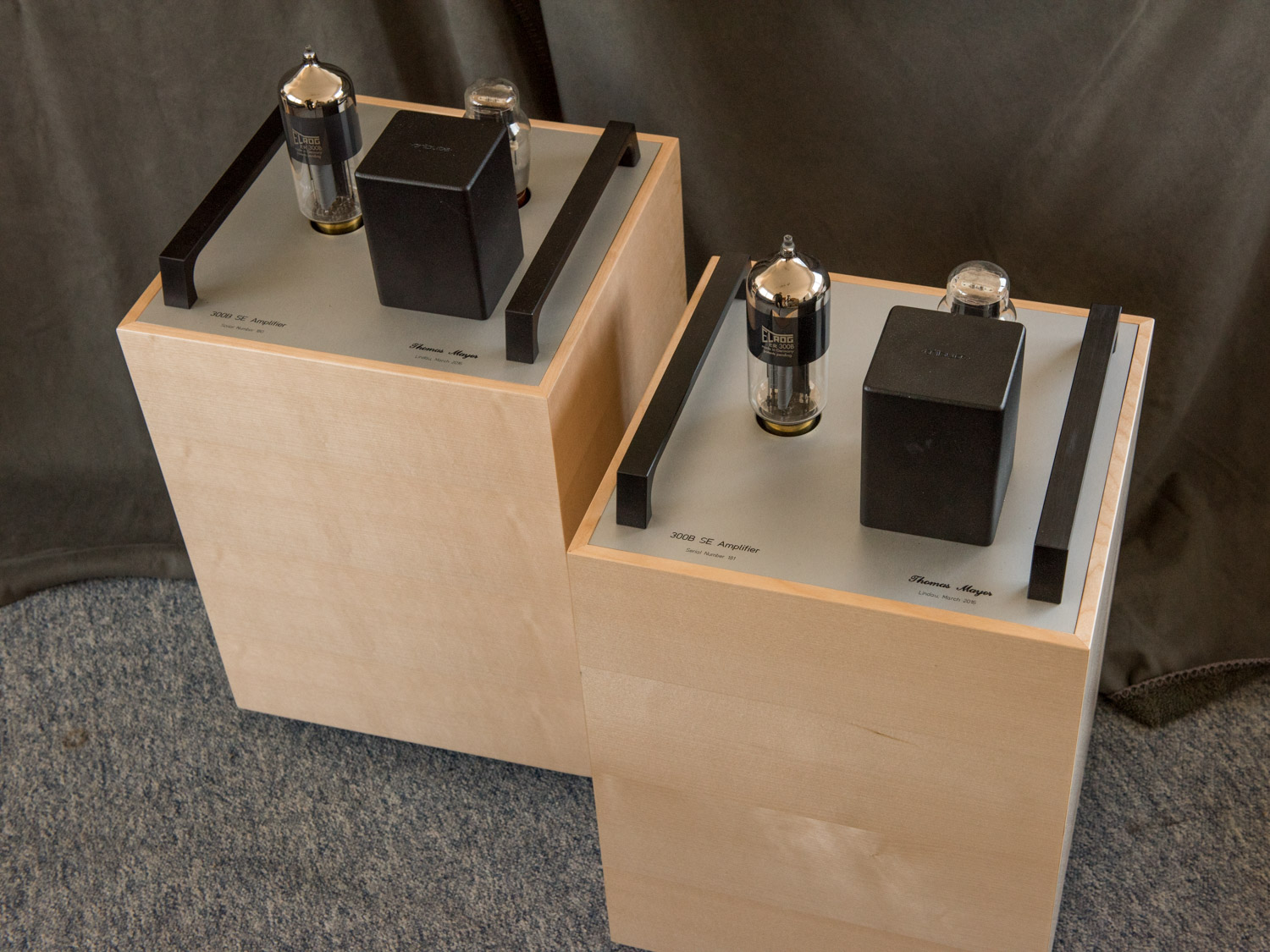 VinylSavor: 300B Mono Blocks in Tower Style