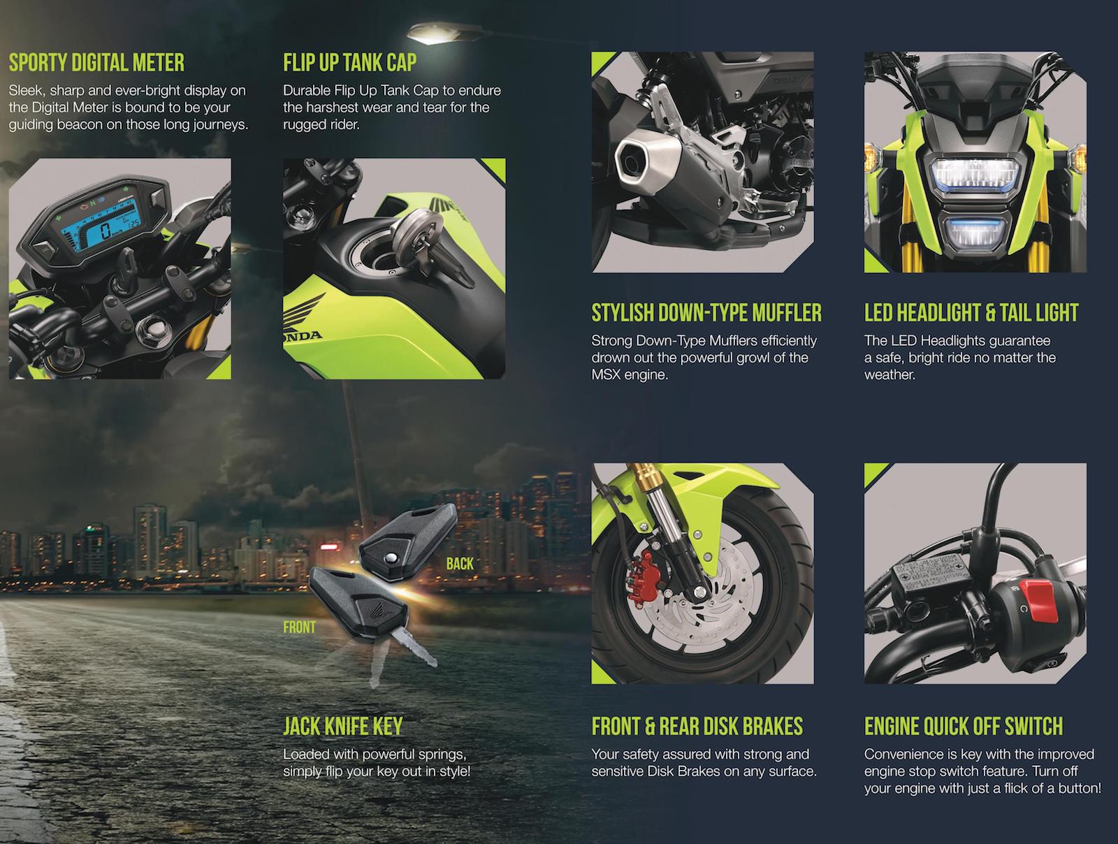 Honda MSX125 2016 - Harga Motosikal di Malaysia