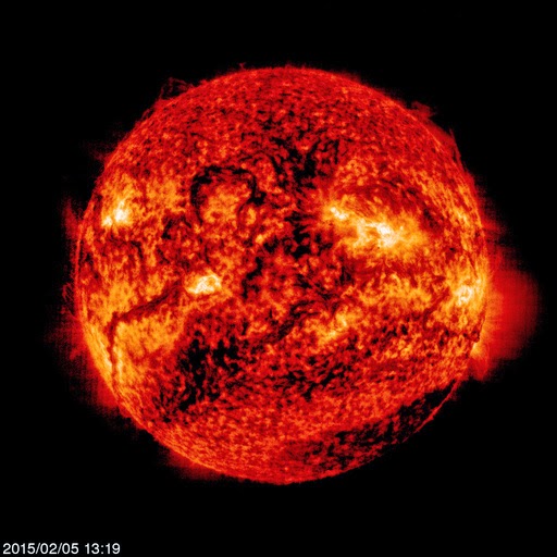 astronomia: El Sol hoy (05-02-2015)