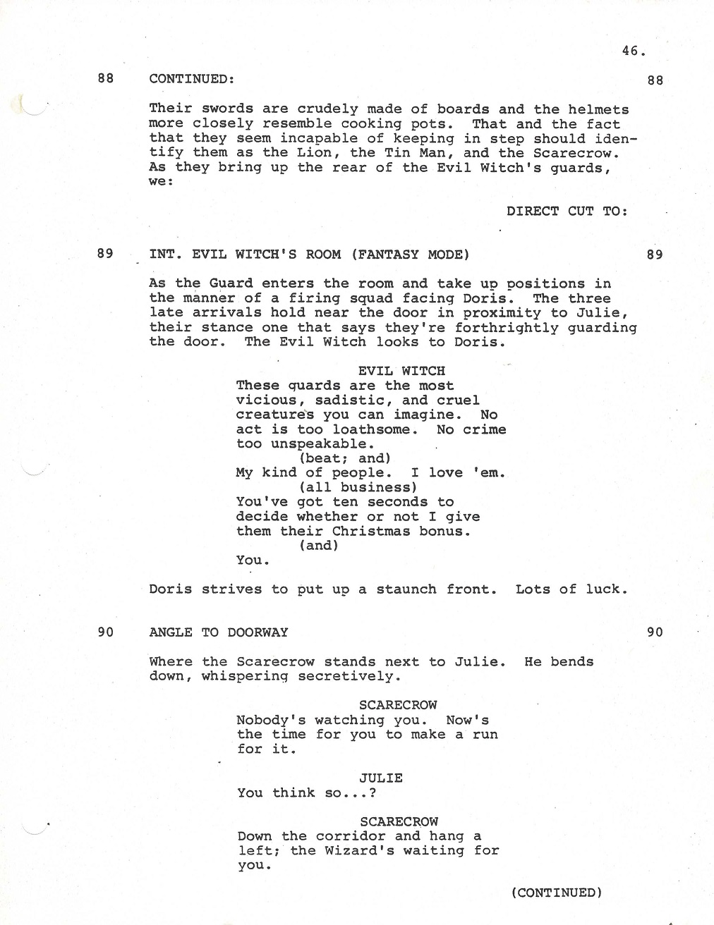 Part 5 - Fame TV Series Scripts
