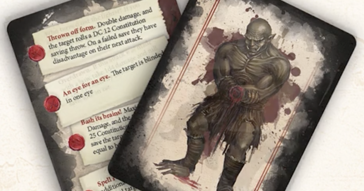 Tenkar's Tavern: Kickstarter - 5e Critical Hit Decks for Players and GMs