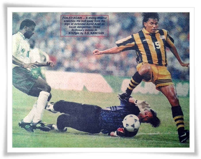 .chedinsphere.: Aksi pertama Piya untuk Harimau Malaya.