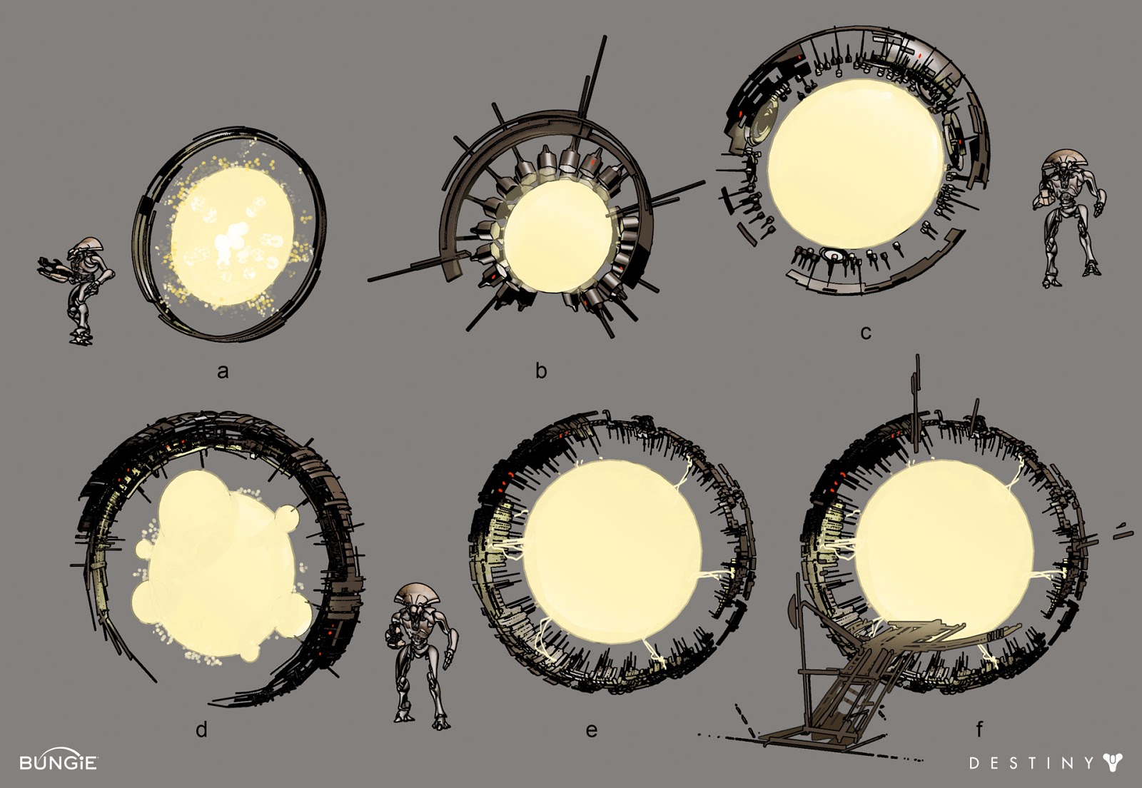 dorje: Destiny: Warp Gate Sketches
