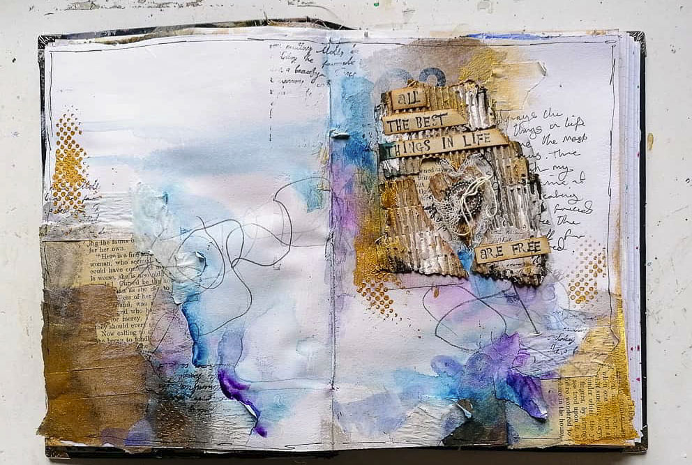 Luz y artes: ¿Qué son los Art Journal, los Diarios de Arte, Creativos ...