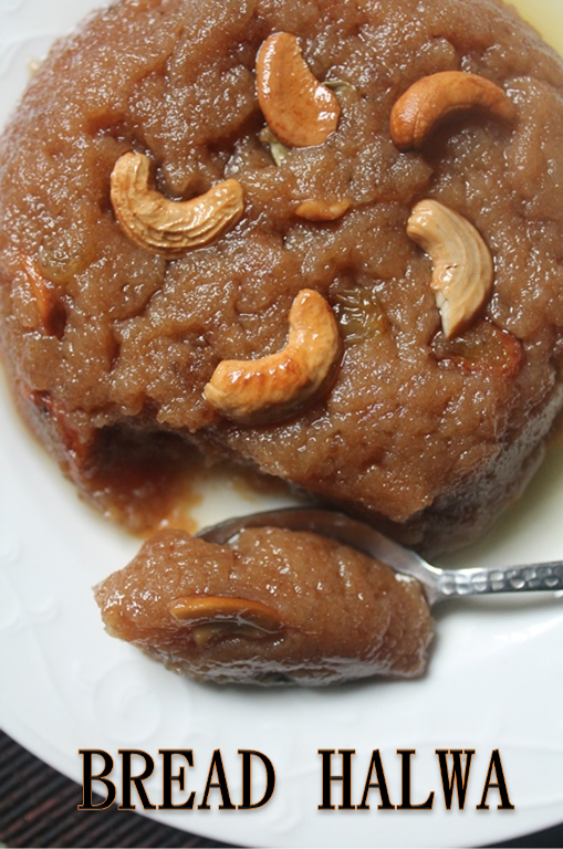 Easy Bread Halwa Recipe - Diwali Sweets Recipes - Yummy Tummy
