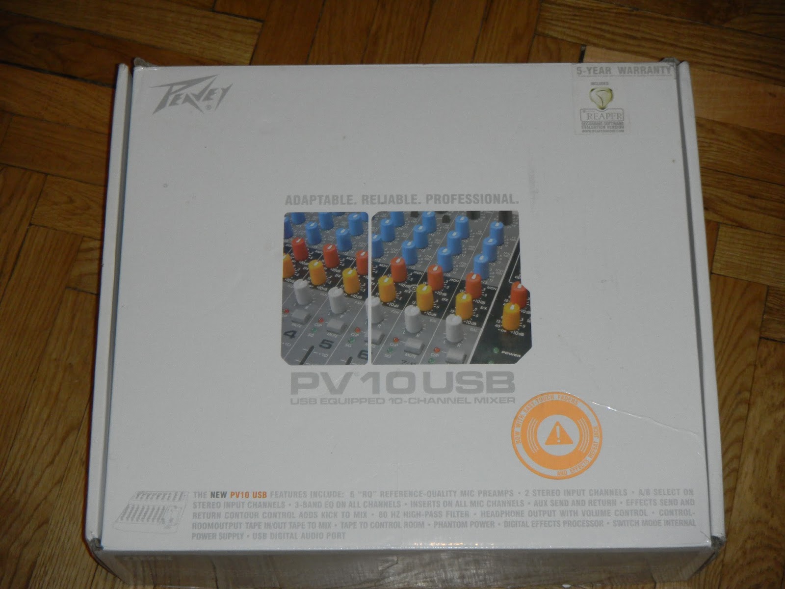 Infrequent Sound [sex.tex] technology: Peavey PV 10 USB 10-Channel ...