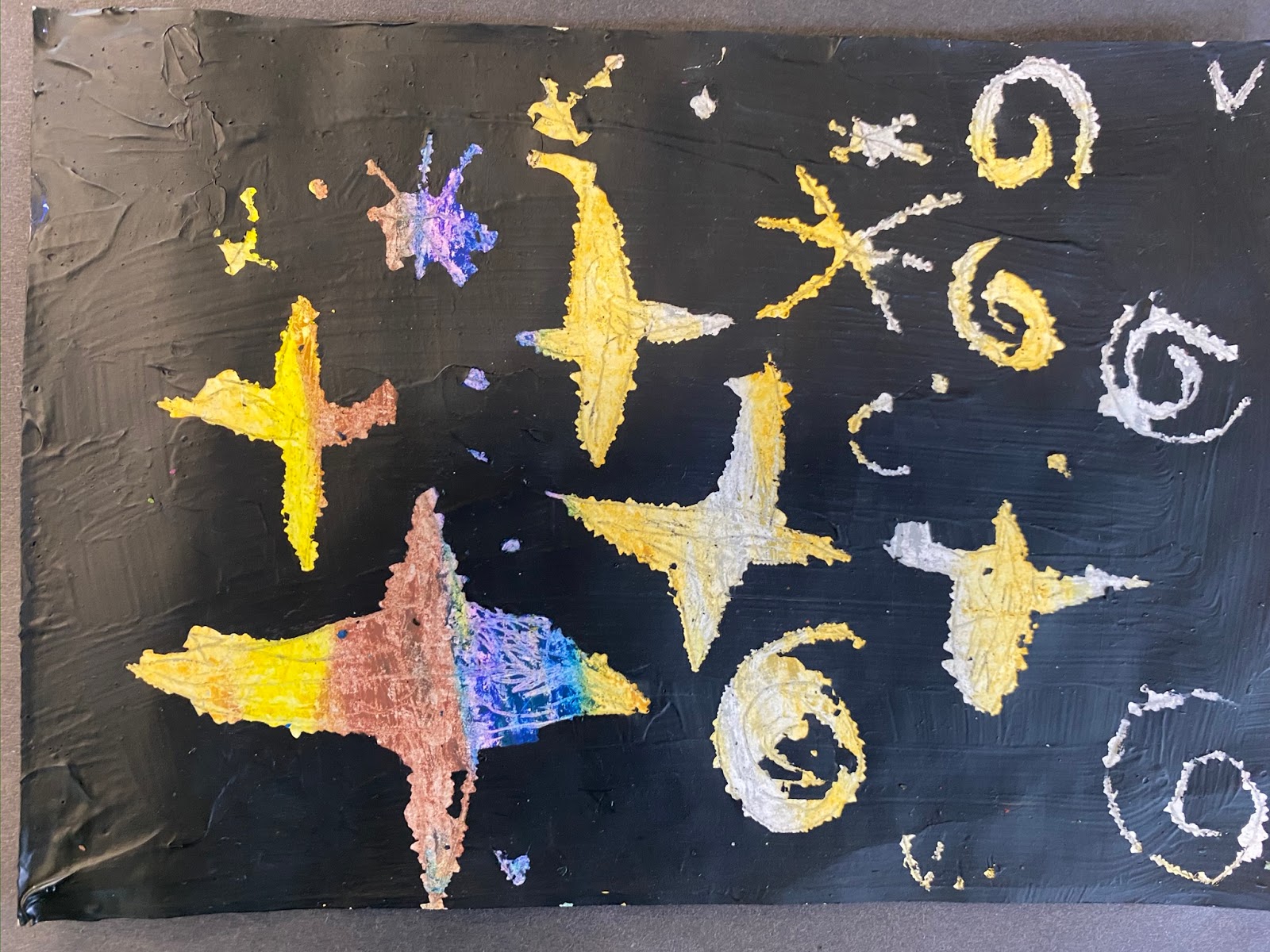 LZ3 : LZ3FE Matariki Sgraffito Art