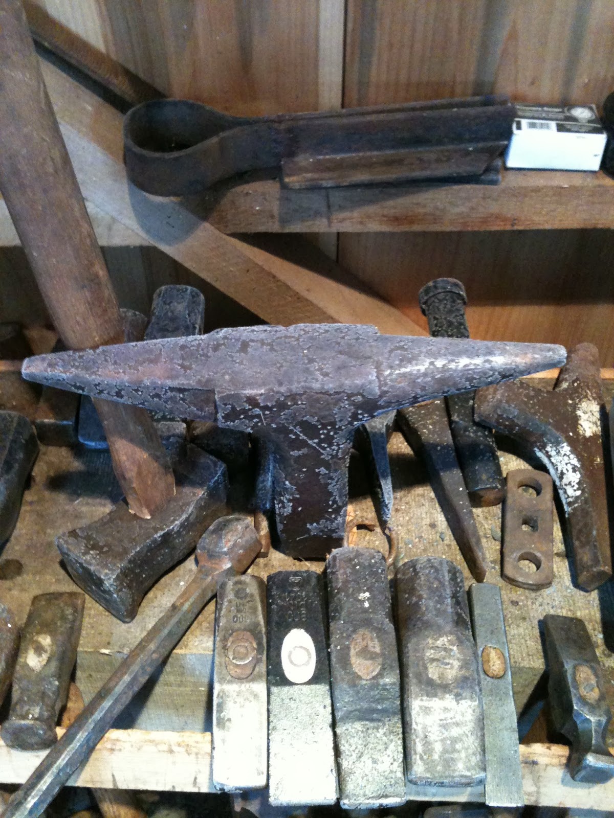 Kellogg & Sons' Blacksmith Shop: Bickerns, T-Stakes, and Stake Anvils