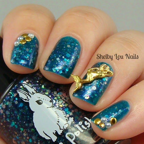 Shelby Lou Nails: Hump Day HARE: Mermaid Sighting in the GBR