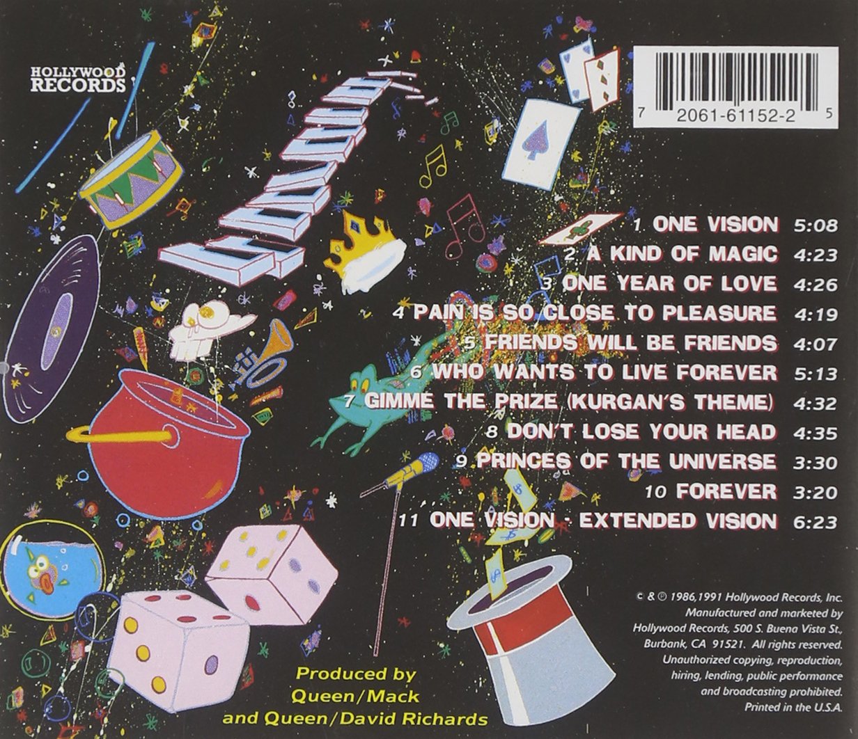 Classic Rock Covers Database: Queen - A Kind of Magic (1986)