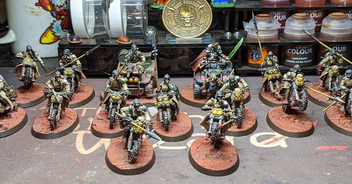 Brush Wizard: Miniature Showcase: Death Riders