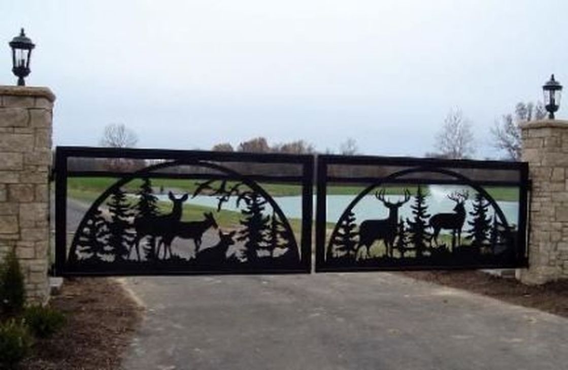 52 Fantastic Gate Design Ideas That Protect Your Home | ARA HOME