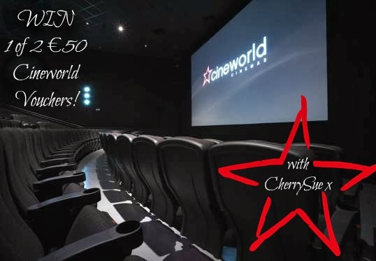 CherrySue, Doin' the Do: WIN 1 of 2 €50 Cineworld Vouchers!
