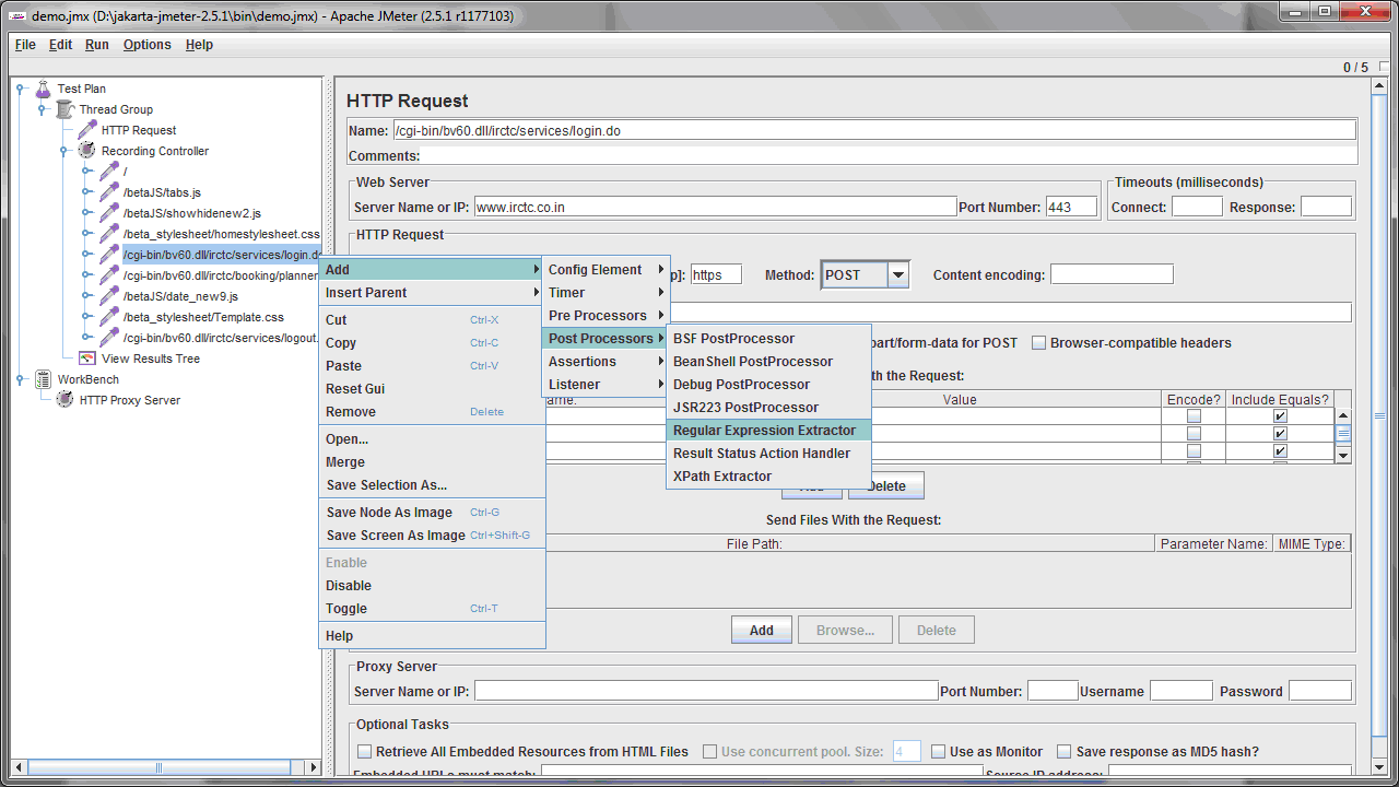 Apache JMeter: Correlation - Regular Expression Extractor Apache JMeter: Correlation - Regular Expression Extractor